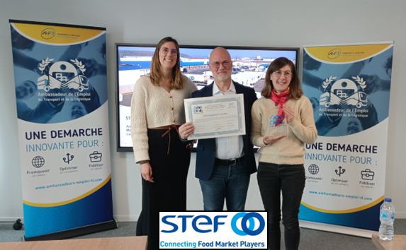 Remise de Trophée Ambassadeurs : STEF Transport LE MANS (72) | AFT
